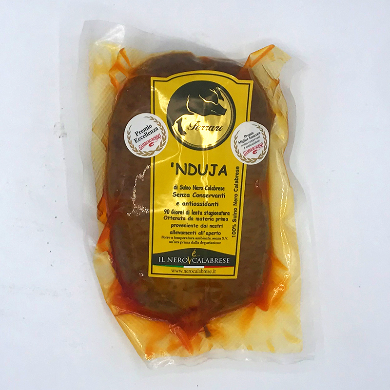Nduja Nero Calabrese | Klassieke smeerbare delicatesse uit Calabria